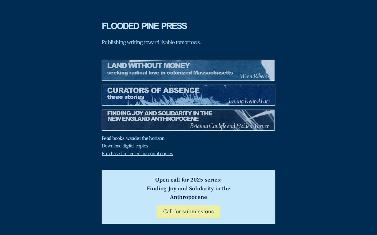 Flooded Pine Press